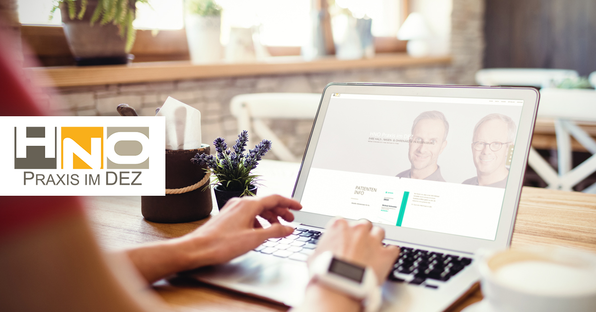 Termin online bei HNO im DEZ vereinbaren · Schneller zum Termin